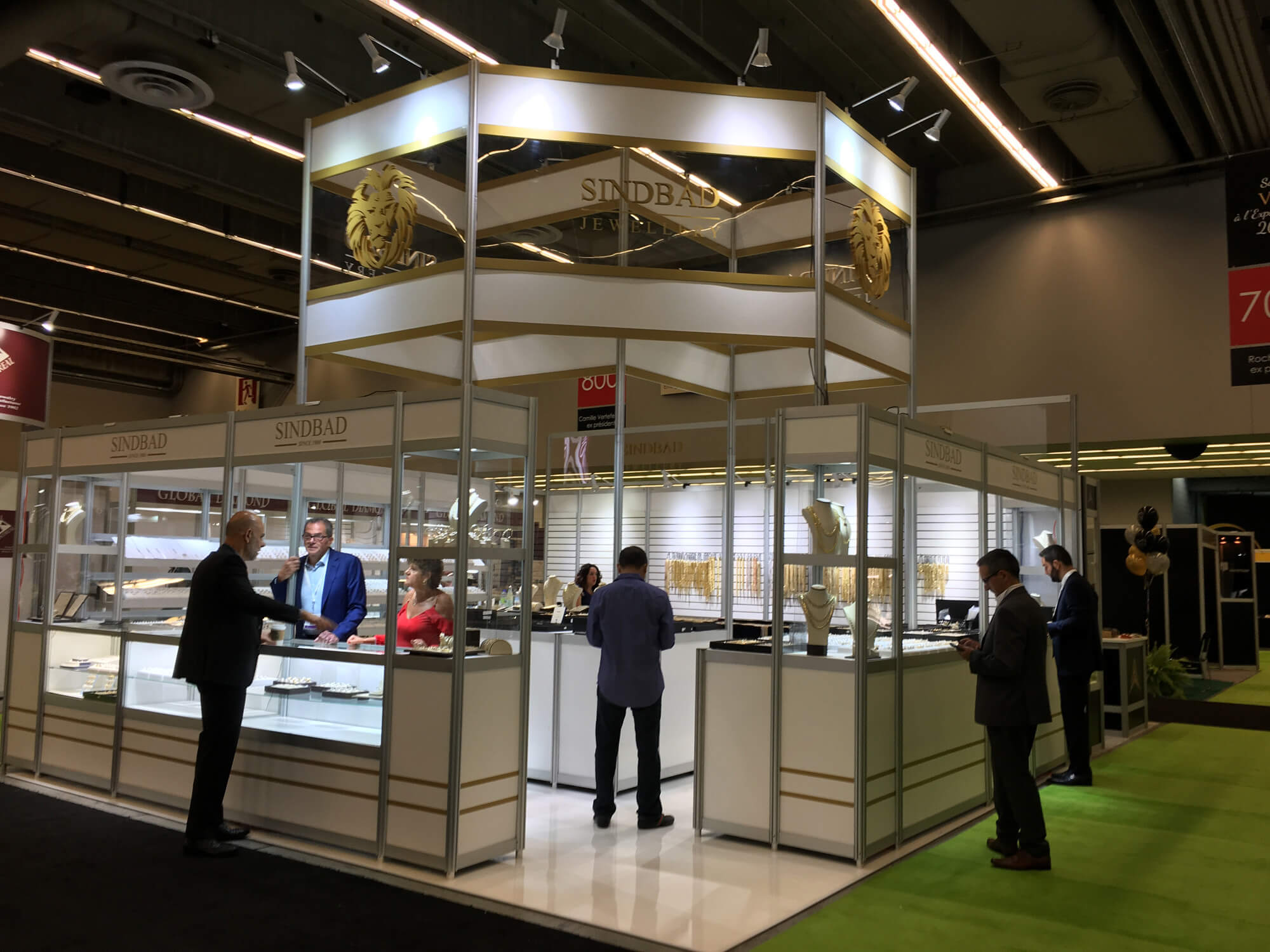 Standard customized booth gallery - Décor Experts Expo