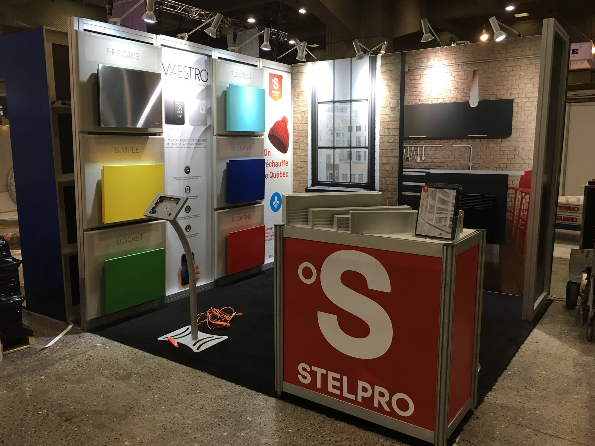 Décor Experts Expo - Kiosk and exhibition stands Montreal Quebec