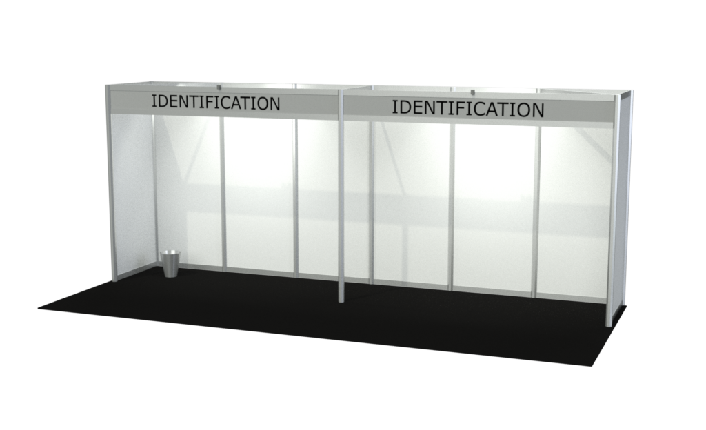 Turnkey booth 8' x 20' #11051 - Décor Experts Expo