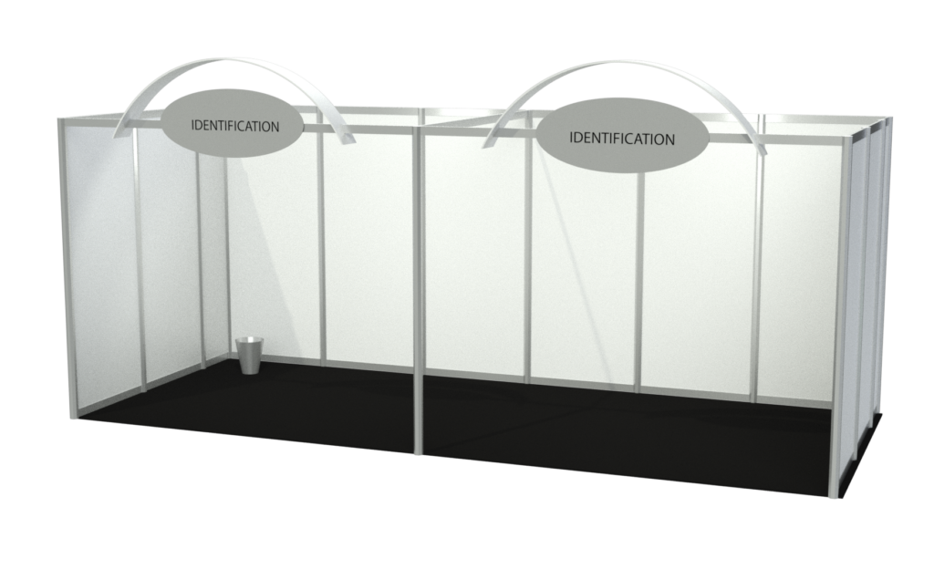 Turnkey booth 8' x 20' #62051 - Décor Experts Expo