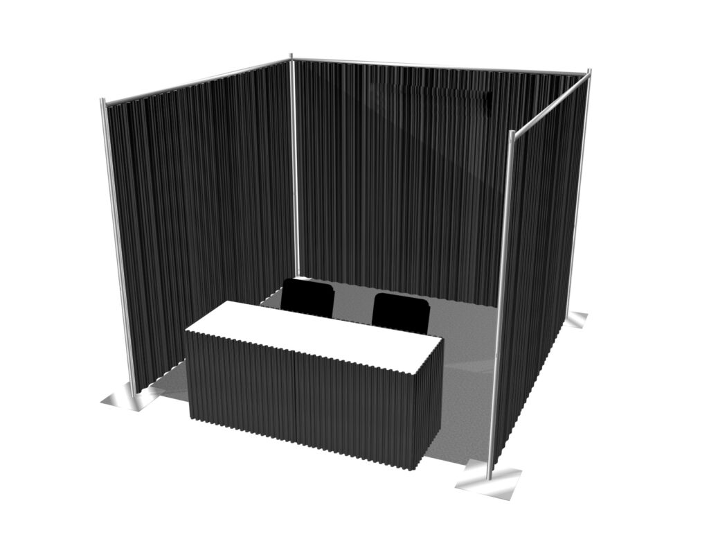 TURNKEY BOOTH 8'x10' #61604-B - Décor Experts Expo